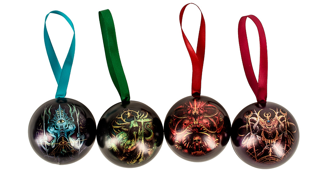 Let Warhammer's chaos gods infest your Christmas tree this year with ...