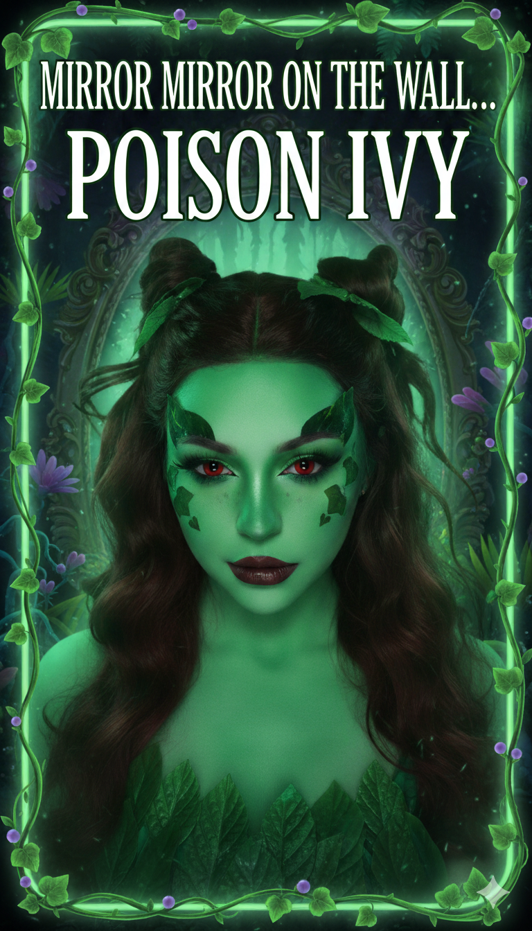 Step Closer…The Mirror Shows the Dark Allure of Poison Ivy in Stunning ...