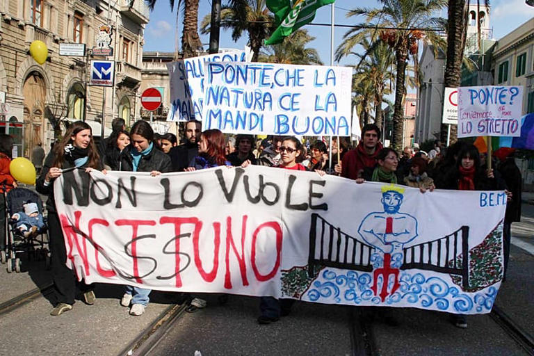 Can Italy build the world's longest suspension bridge despite clash ...