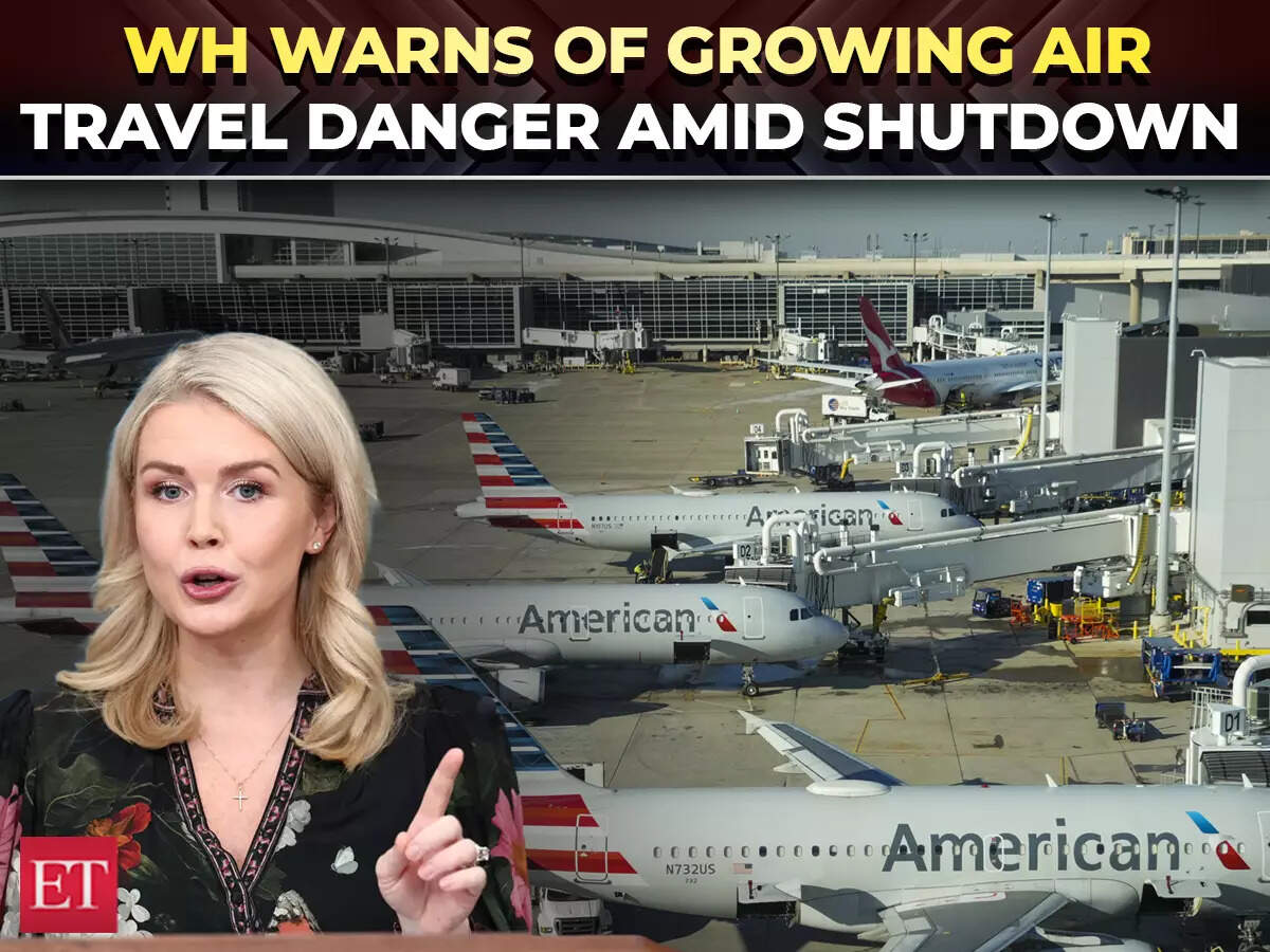 ‘Air travel becoming unsafe!’: Leavitt blasts Dems for disruption in ...