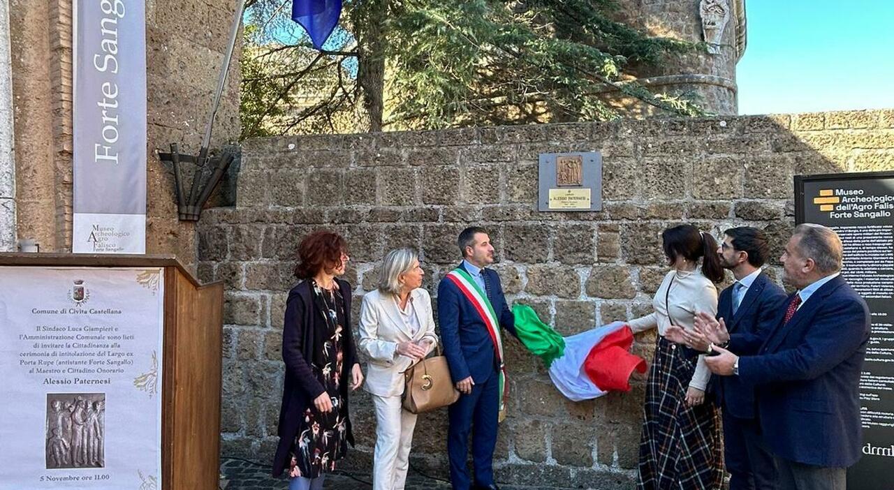 Il largo di fronte al Forte Sangallo a Civita Castellana intitolato al ...