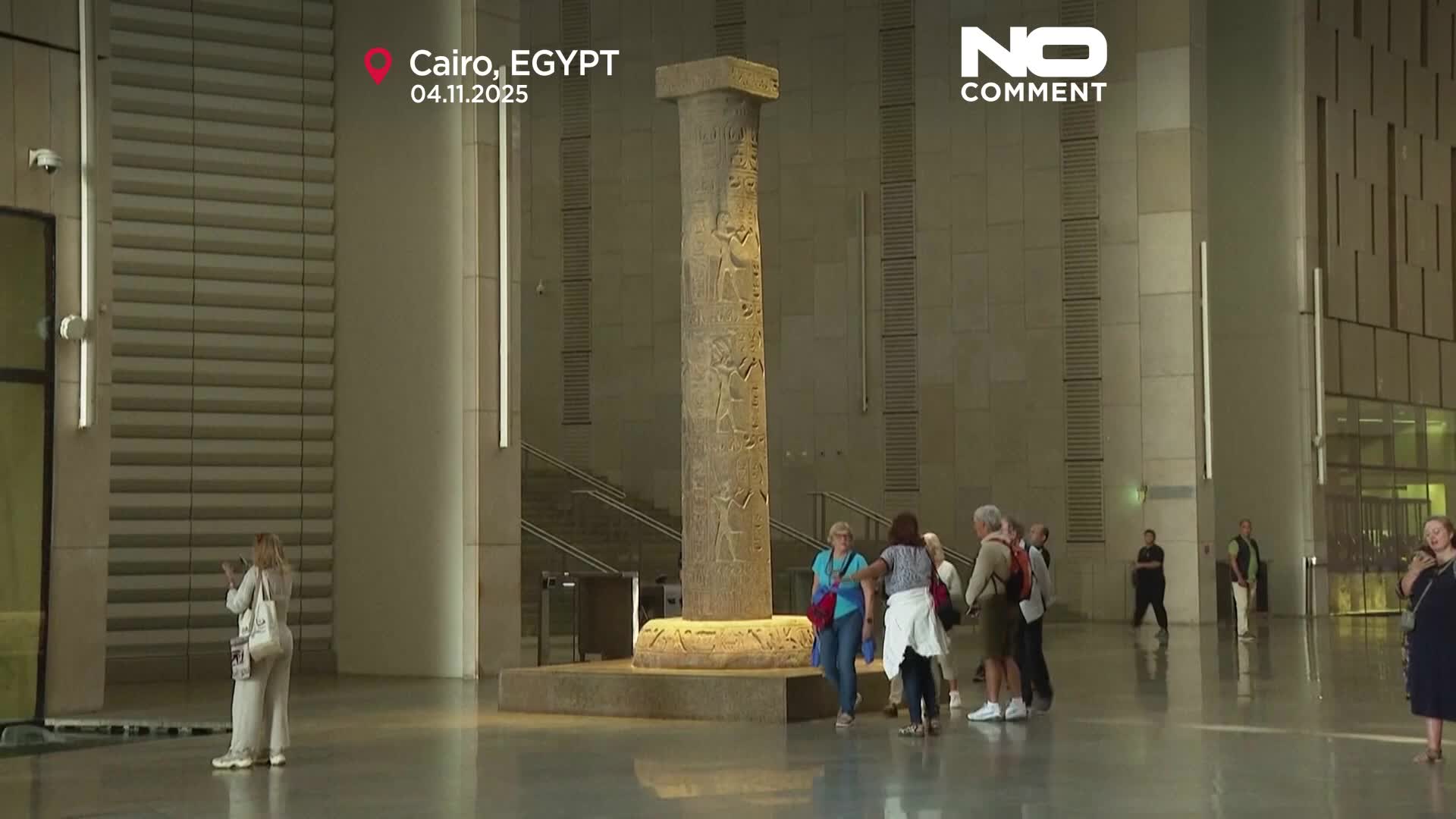 The $1 billion Grand Egyptian Museum opens to the public, showcasing ...