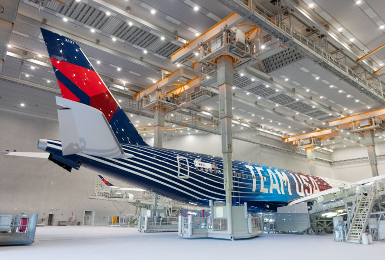 Delta adds Team USA Olympic Winter Games Livery to A350