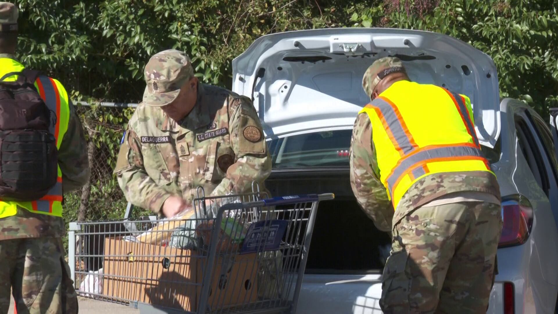 SC State Guard, Harvest Hope distribute food as government shutdown ...