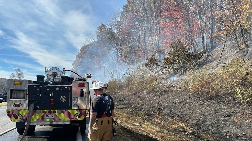 Dozens of firefighters contain 10-acre blaze in Bedford County