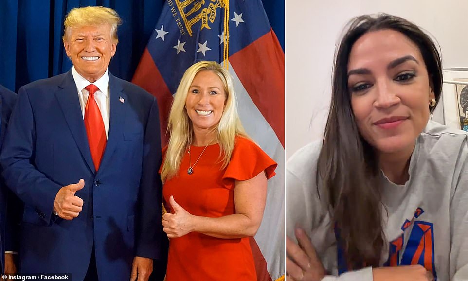 AOC reveals what caused MTG to turn on Trump