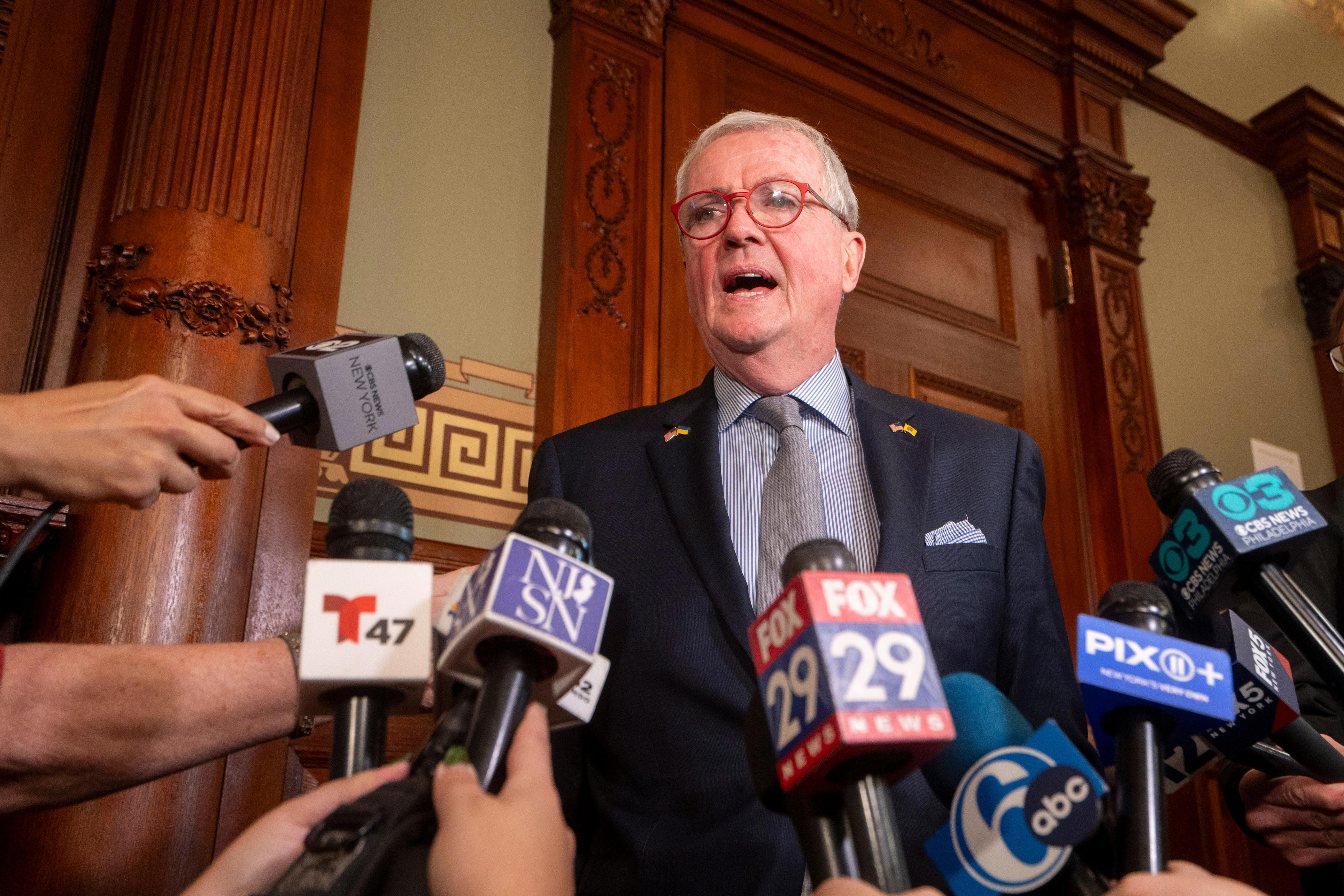 Where is New Jersey Gov. Phil Murphy?