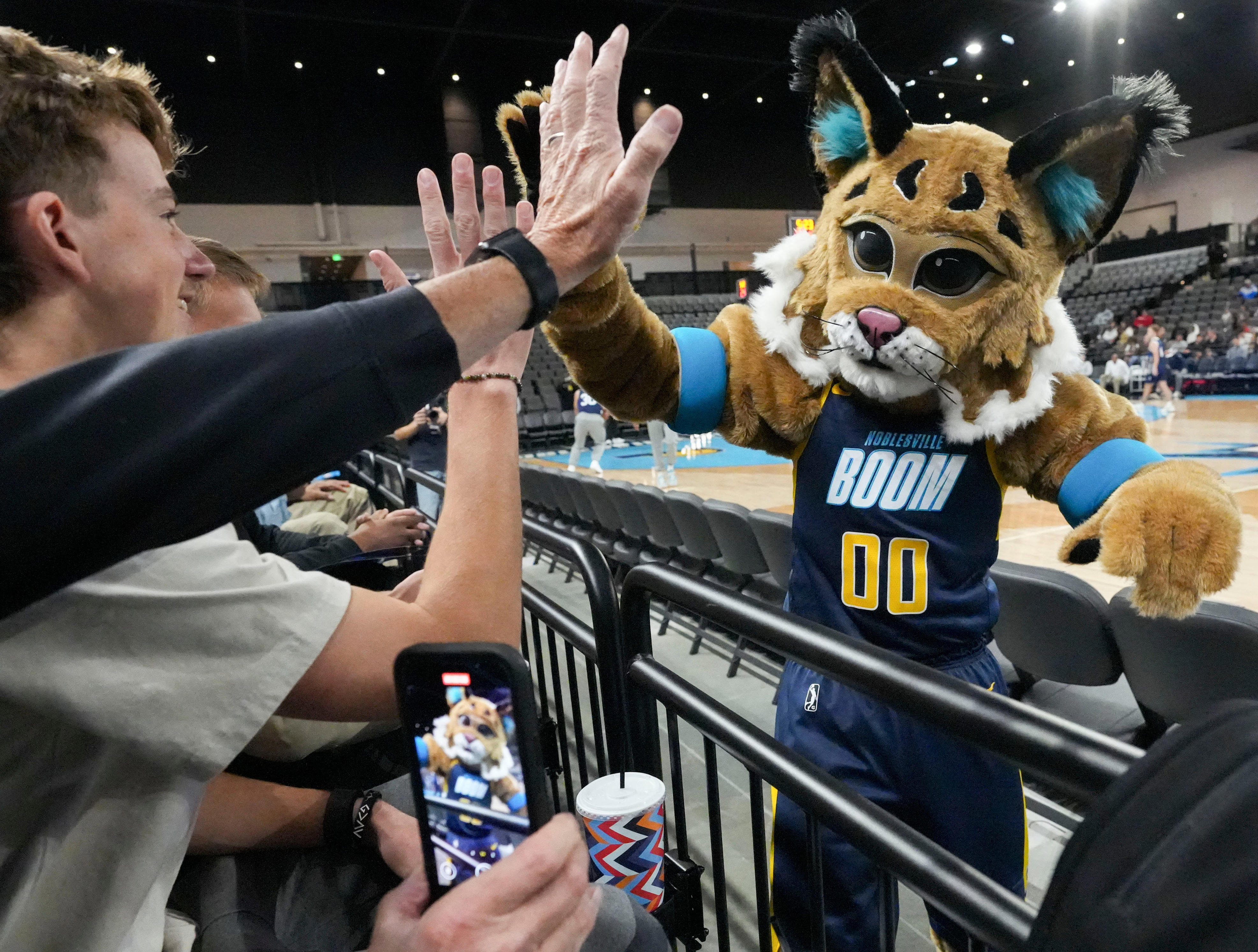 Meet the Noblesville Boom's new mascot