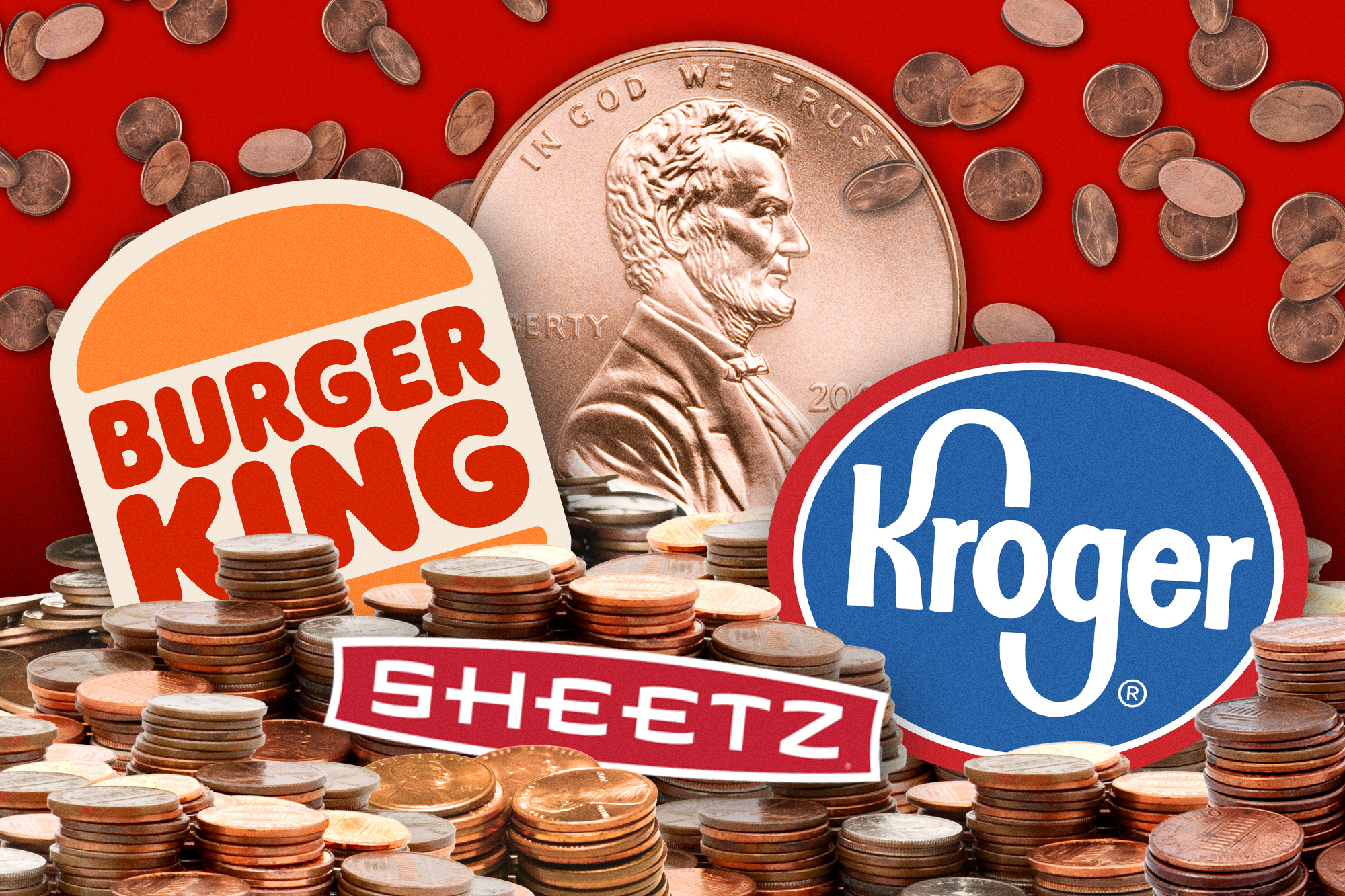 Burger Kings hoarding pennies and other stores rounding up — as US ...