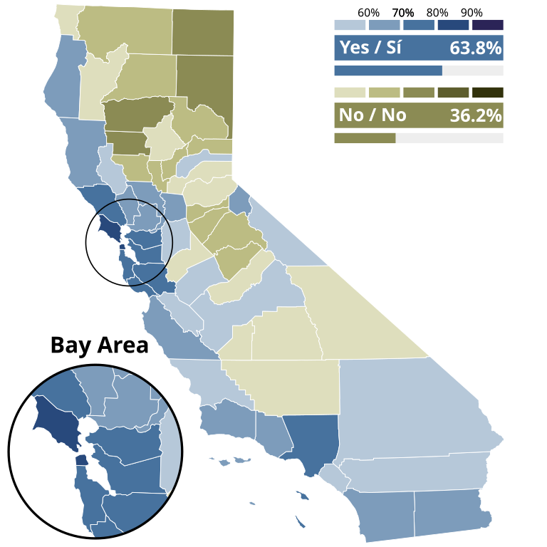 Voters overwhelmingly OK Prop 50 congressional redistricting