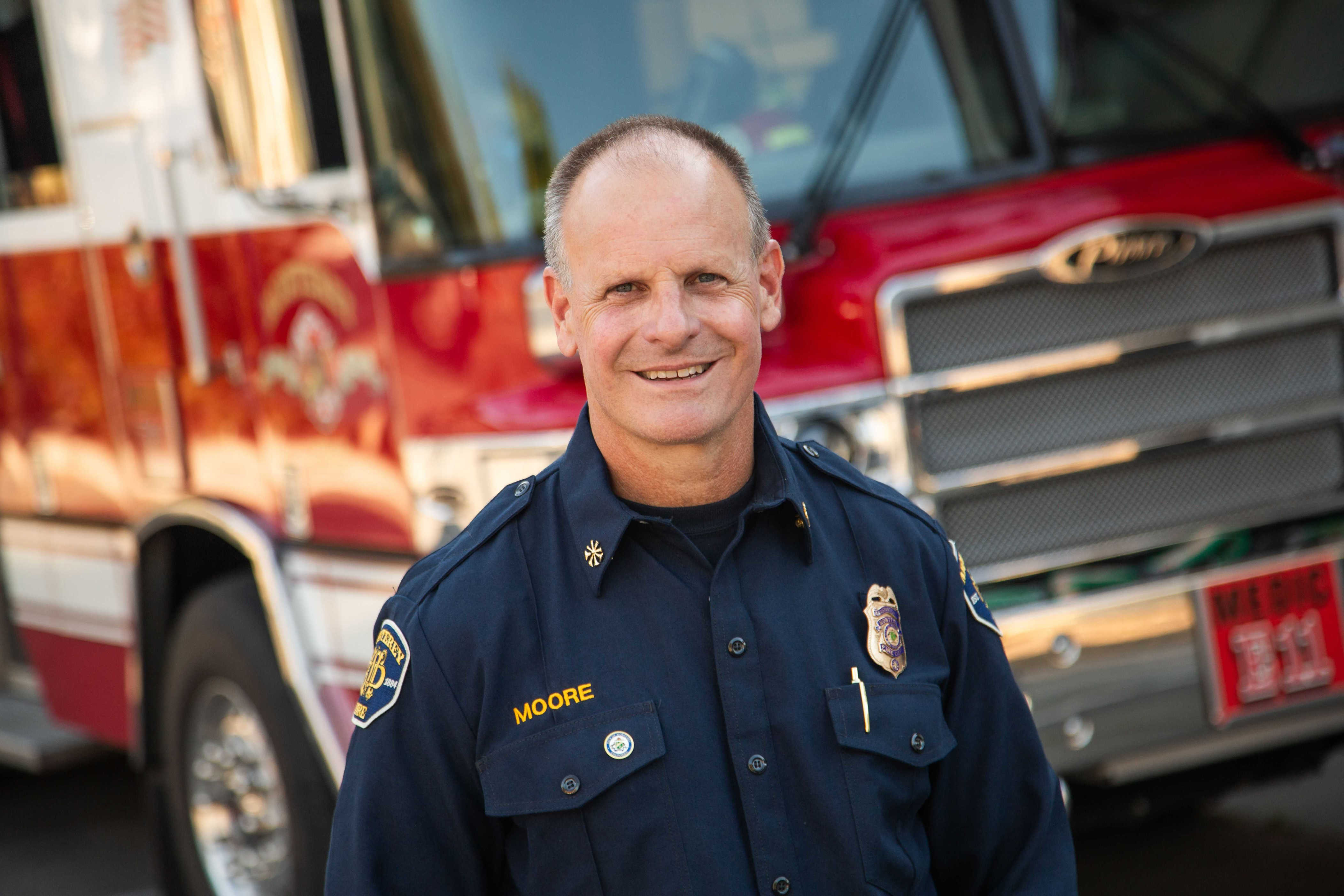 City of Monterey appoints homegrown firefighter as next fire chief