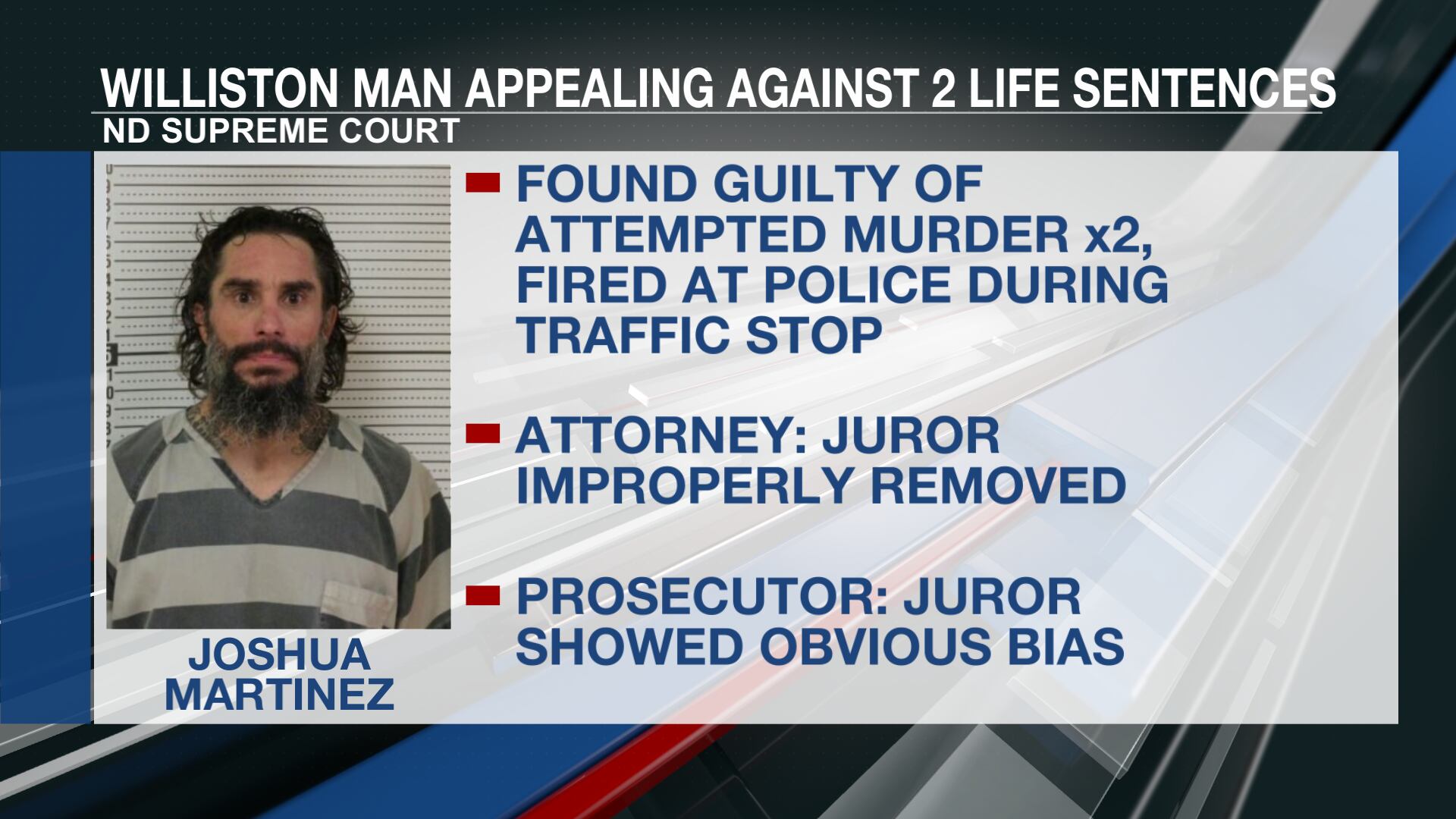 Williston man looking to state Supreme Court to overturn life sentences