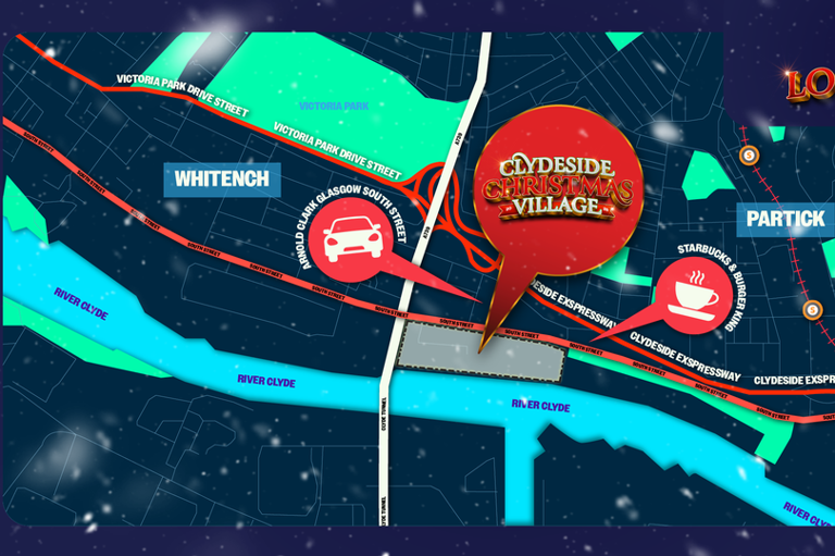 Clydeside Christmas Village opening in Glasgow west end with festive ...