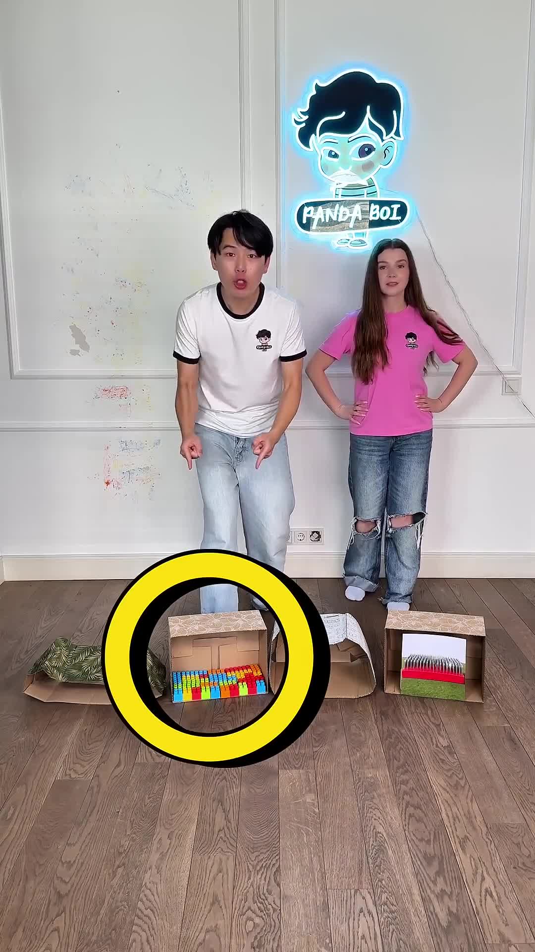 I tried the jump the box challenge! 📦