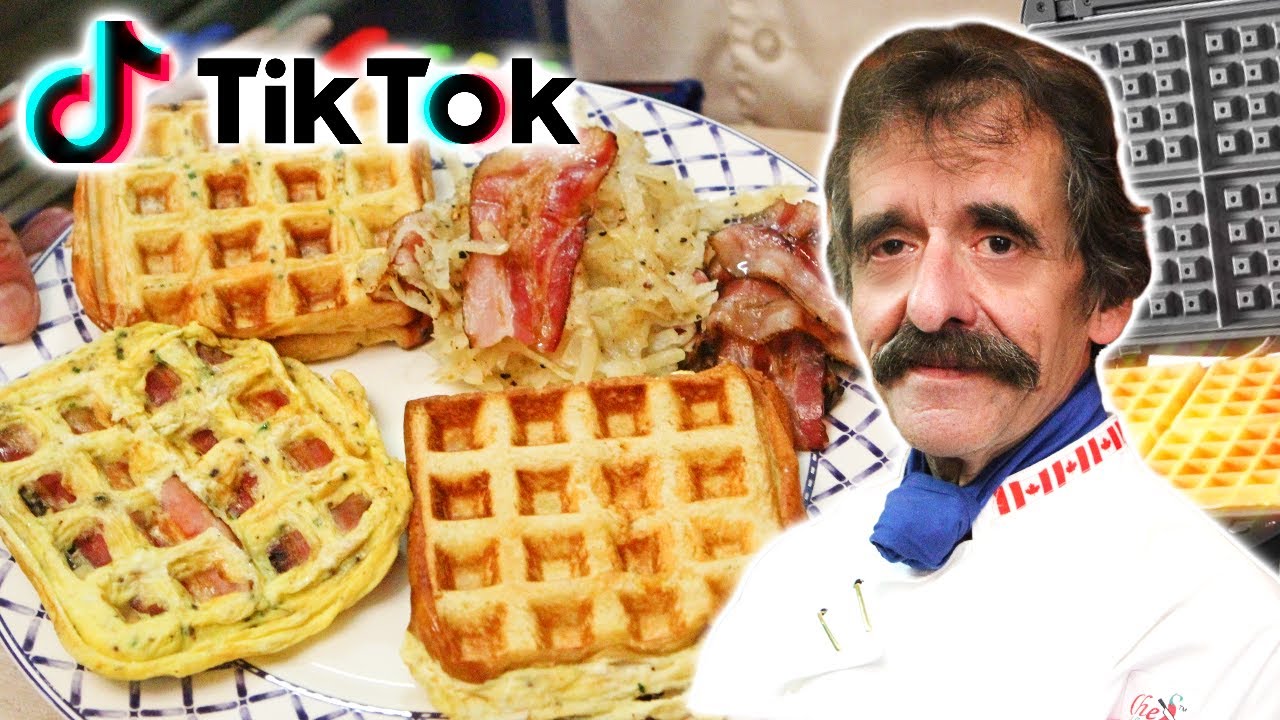 Déjeuner avec une machine à gaufres?