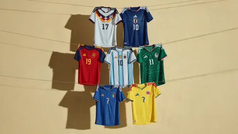 Adidas release 2026 World Cup jerseys: Kits to be worn by Lionel Messi's Argentina, Mexico, and ...