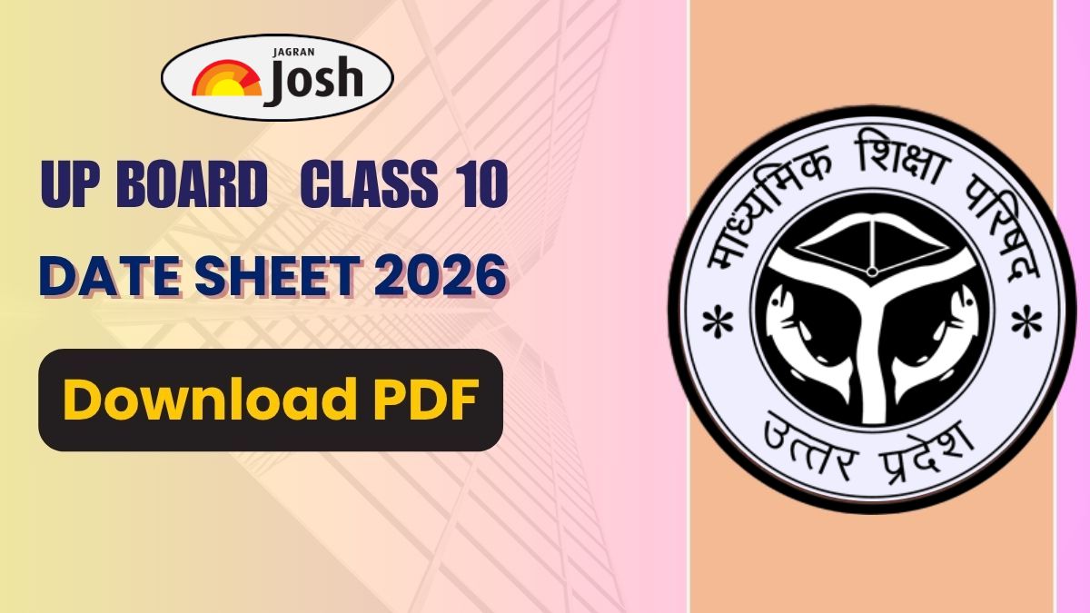 UP Board 10th Exam Date Sheet 2026: Download OFFICIAL UPMSP Class 10 ...