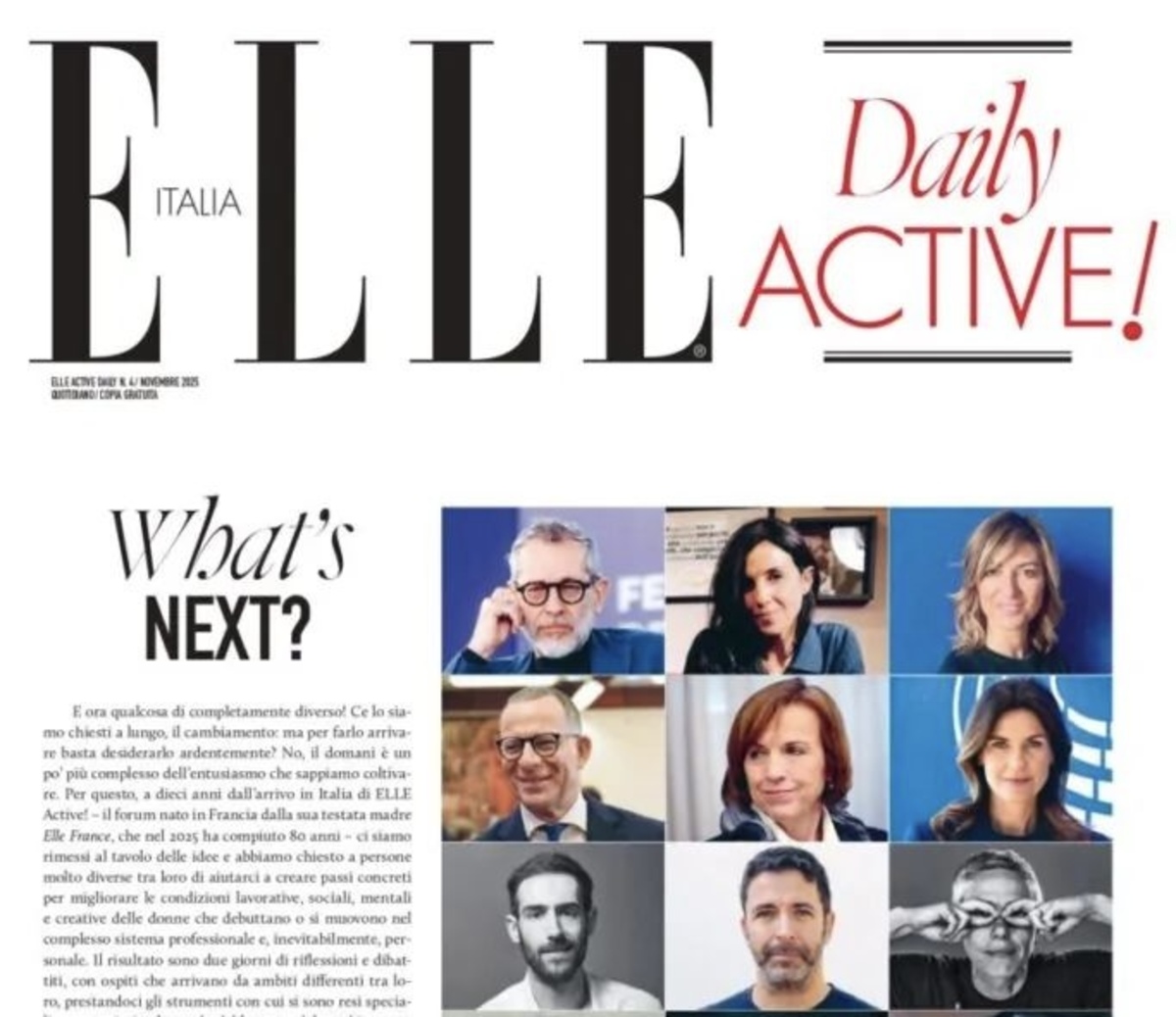 Elle Active! compie 10 anni. Appuntamento l’8 e il 9 novembre a Milano