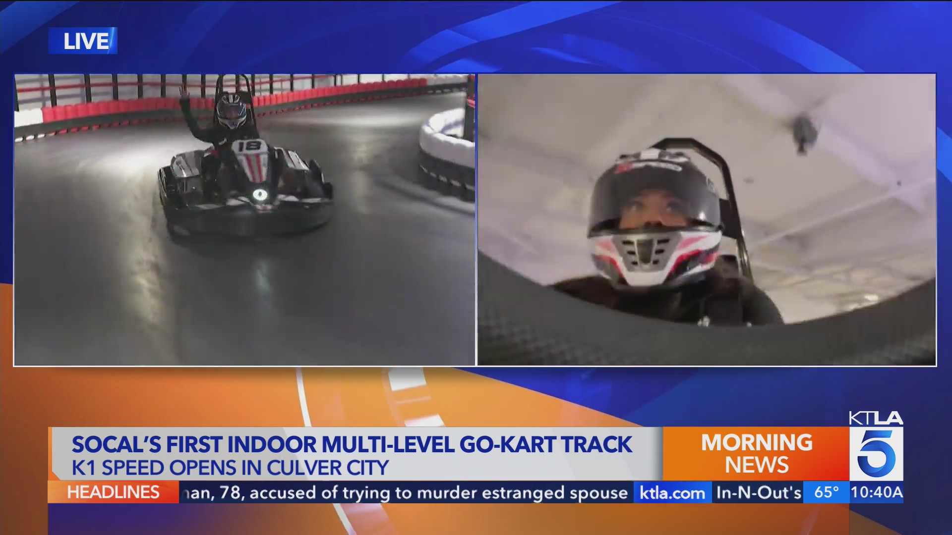 K1 Speed's multi-level go-kart track opens in Culver City