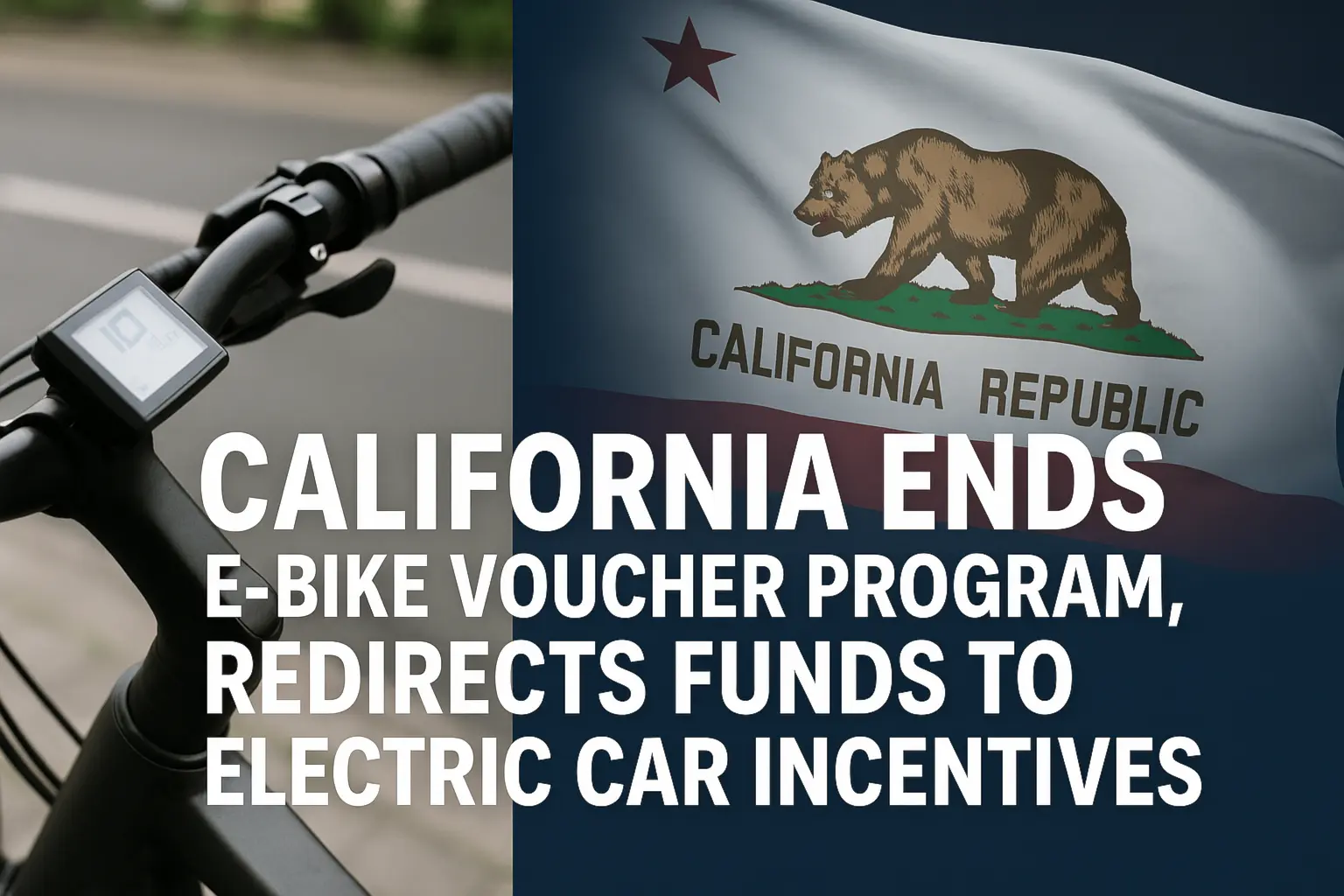 California Ends E-Bike Voucher Program - Redirects $17 Million to EV ...