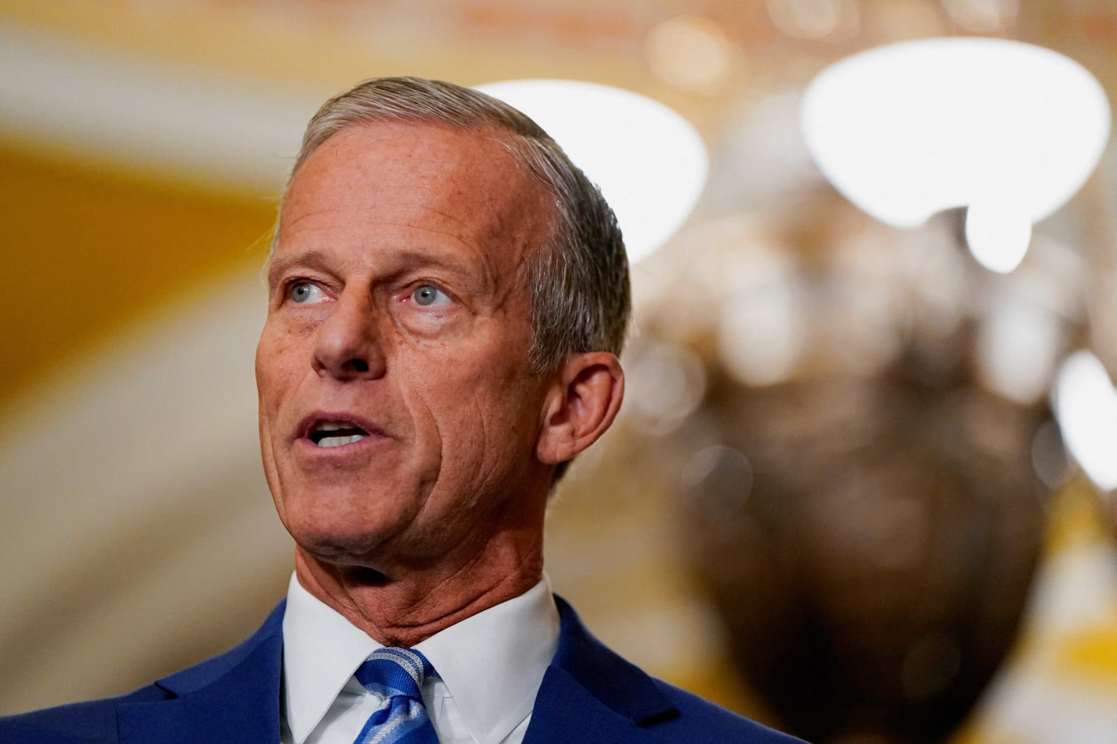 Senate majority leader delivers blunt reality check on Trump’s latest ...