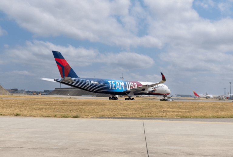 Delta adds Team USA Olympic Winter Games Livery to A350