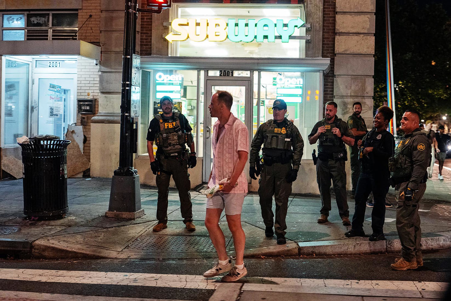 Jury chews over fate of 'sandwich guy,' who became a D.C. hero after chucking a sub at a federal ...