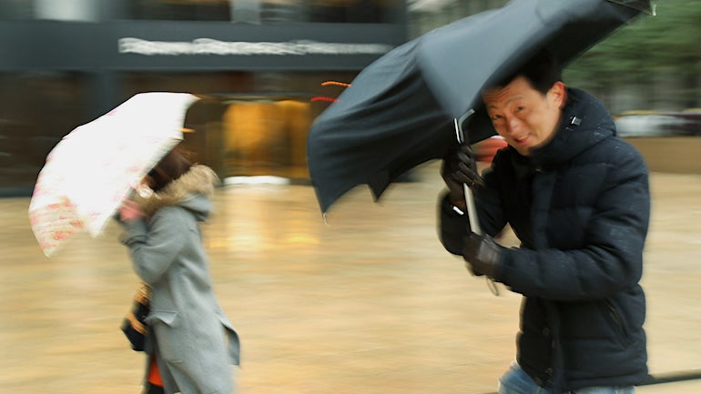 Winds, rain sweep through Bay Area, Monterey Bay area; thousands of ...