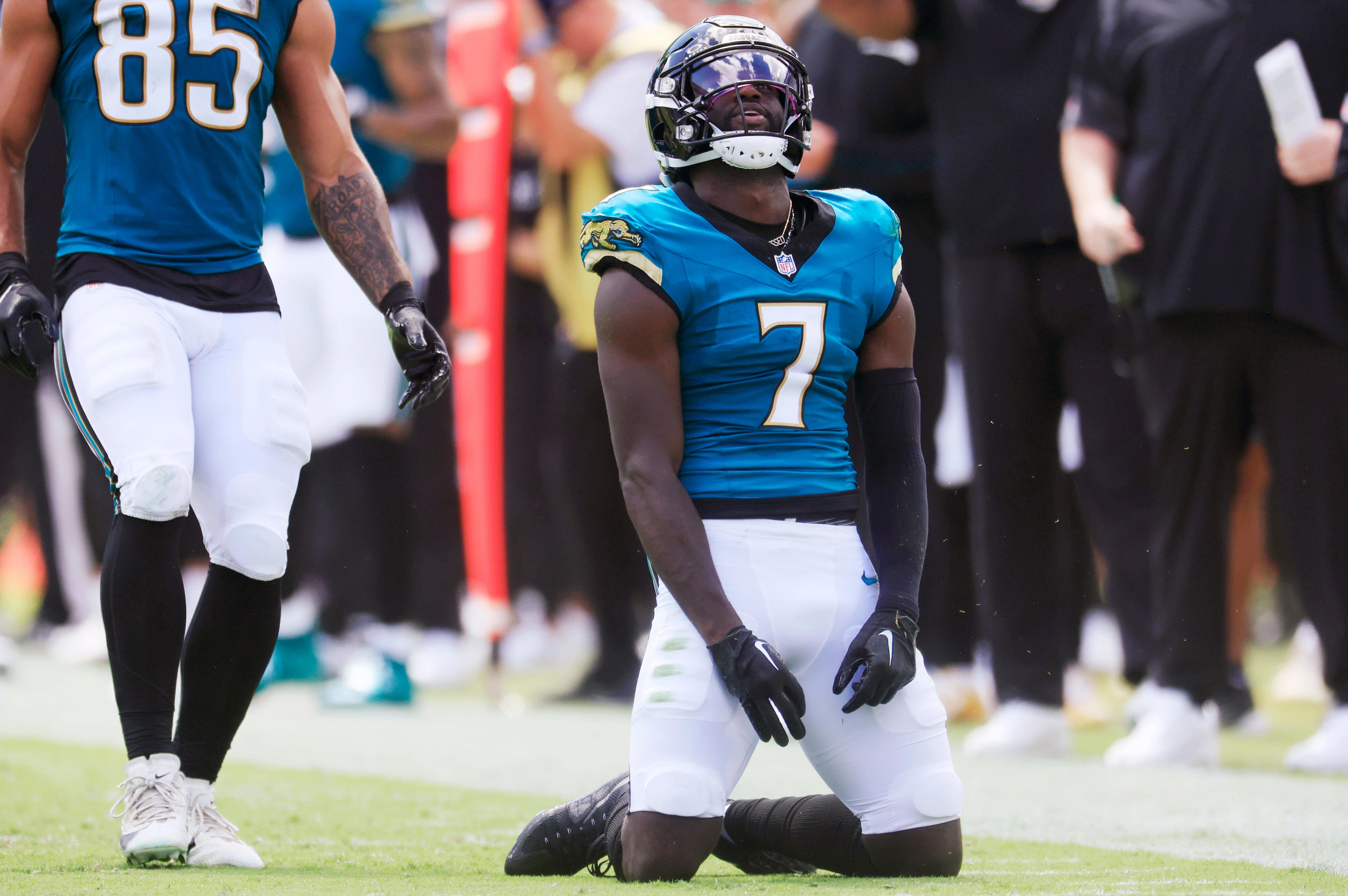 Brian Thomas Jr. (ankle) misses practice, Jaguars Week 10 injury updates