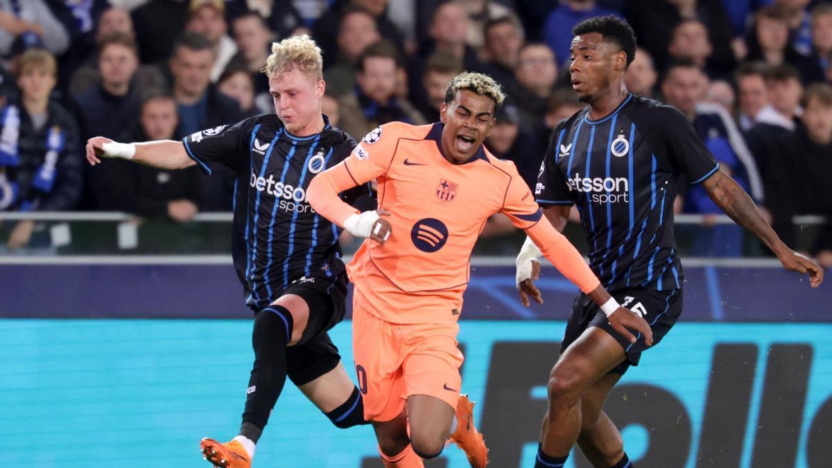 Lamine Yamal y el VAR evitan a medias una noche de 'Brujas' para el Barça