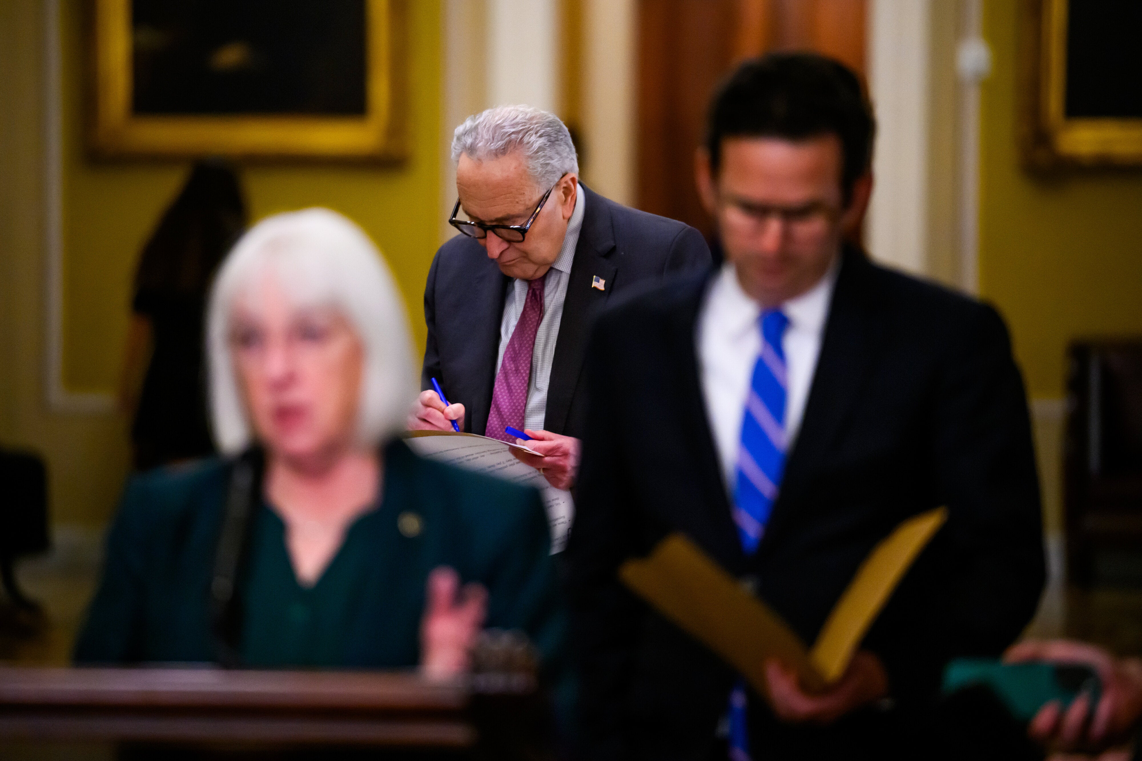 Democrats' Big Election Night Scrambles Efforts To Reopen Government