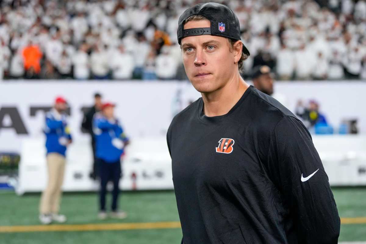 Joe Burrow leaves flag football event with model Olivia Ponton amid ...