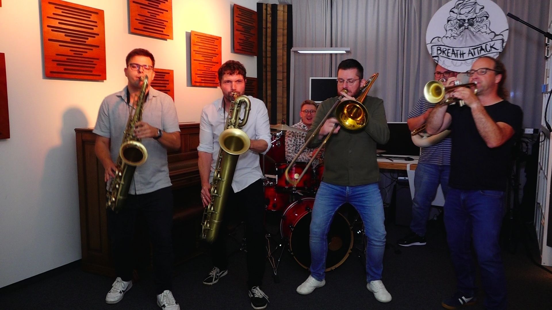 Heimatzeit - Brass-Band "Breath Attack" aus dem Landkreis Augsburg