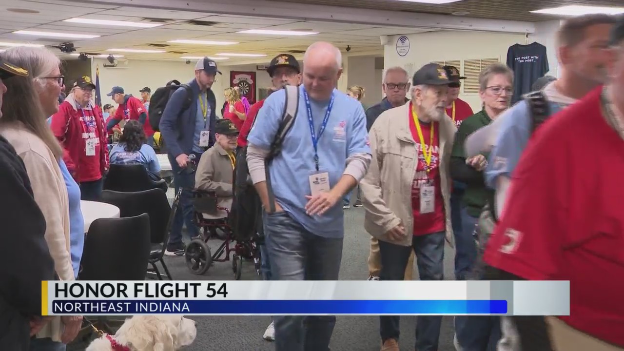 Last Honor Flight of Northeast Indiana of the year takes off