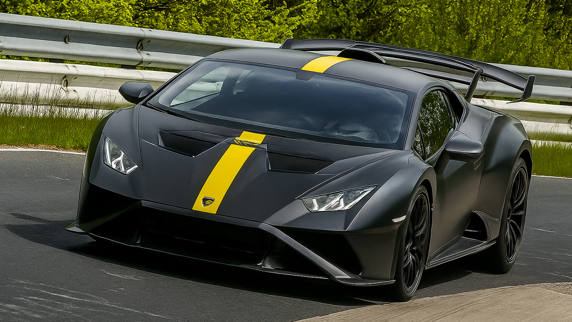 Lamborghini Huracan STO Lap Record Attempt at the Nürburgring