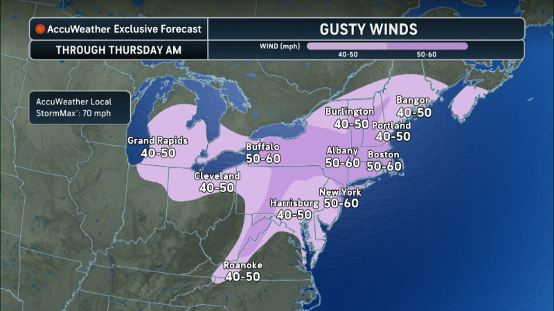 ConEdison crews on alert for power outages as gusty winds slam the ...
