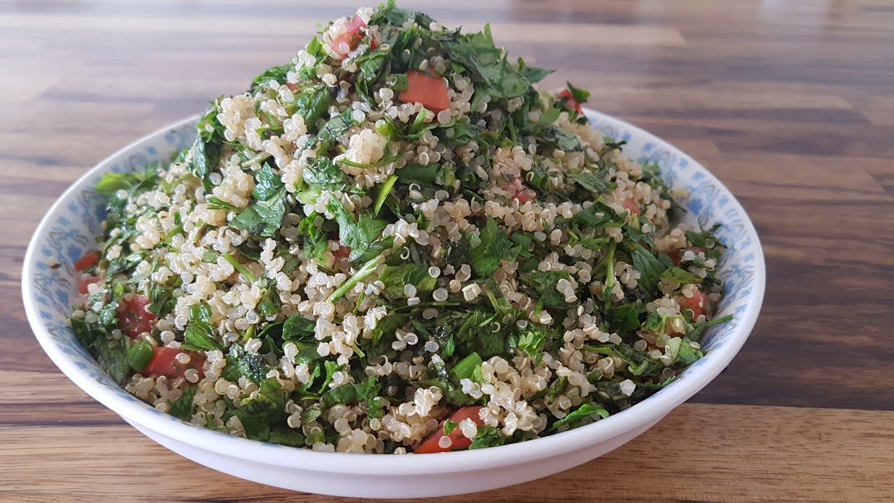 Easy Detox Quinoa Tabbouleh Salad