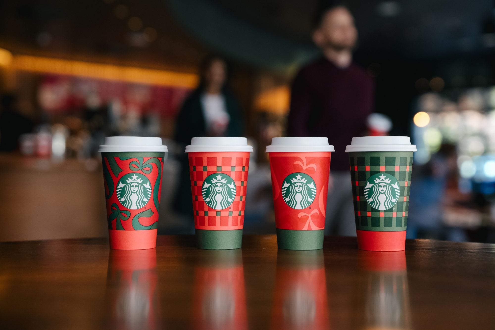 Starbucks 2025 holiday menu and Bearista Cup now available. Take a peek