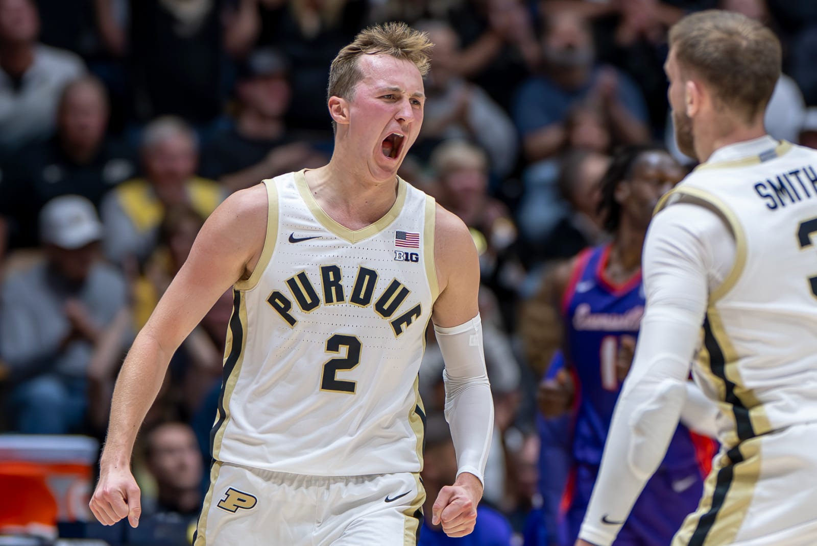 Fletcher Loyer’s career night sparks No. 1 Purdue to season-opening victory