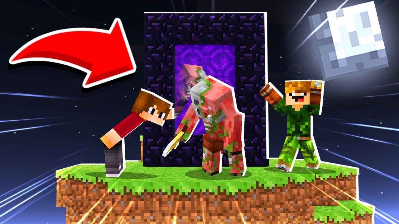 Meus novos amigos 🥰 | Minecraft Skyblock 2