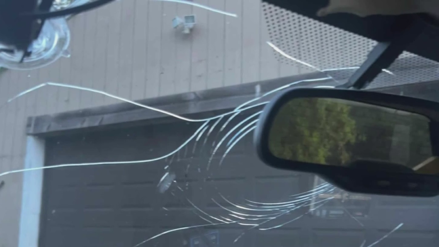 Bricks thrown at parked cars in Darlington Borough