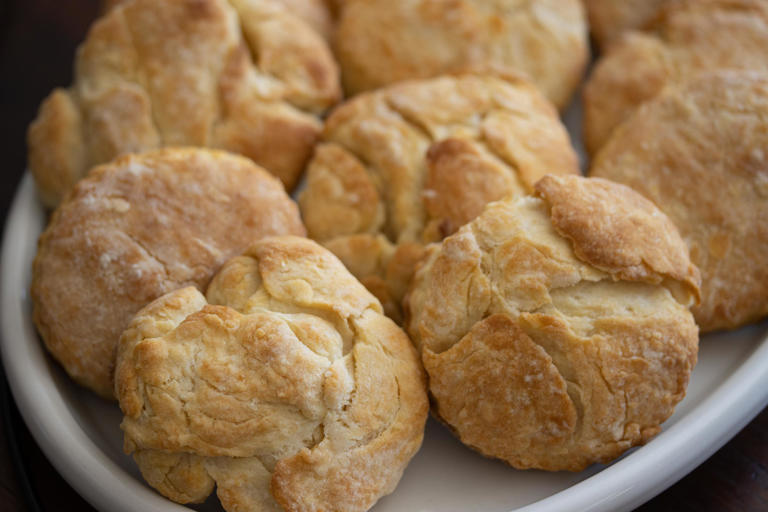 Cloud Biscuits - Crunchy in the Outside, Soft Inside