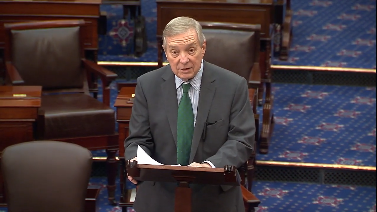 'The Right To Vote Is Under Attack': Dick Durbin Calls Out The Trump ...