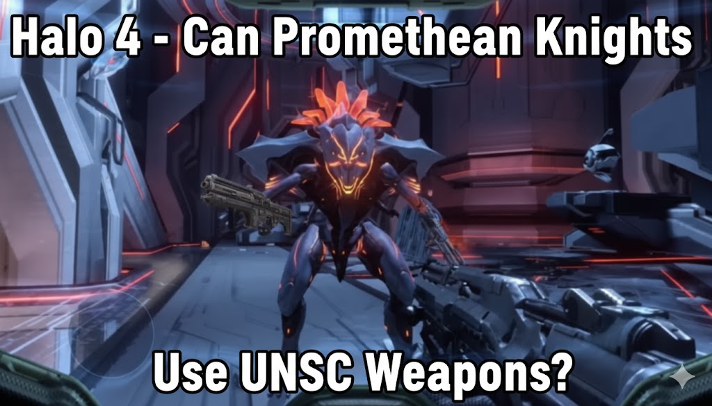 Halo 4 - Can Promethean Knights Use UNSC Weapons?