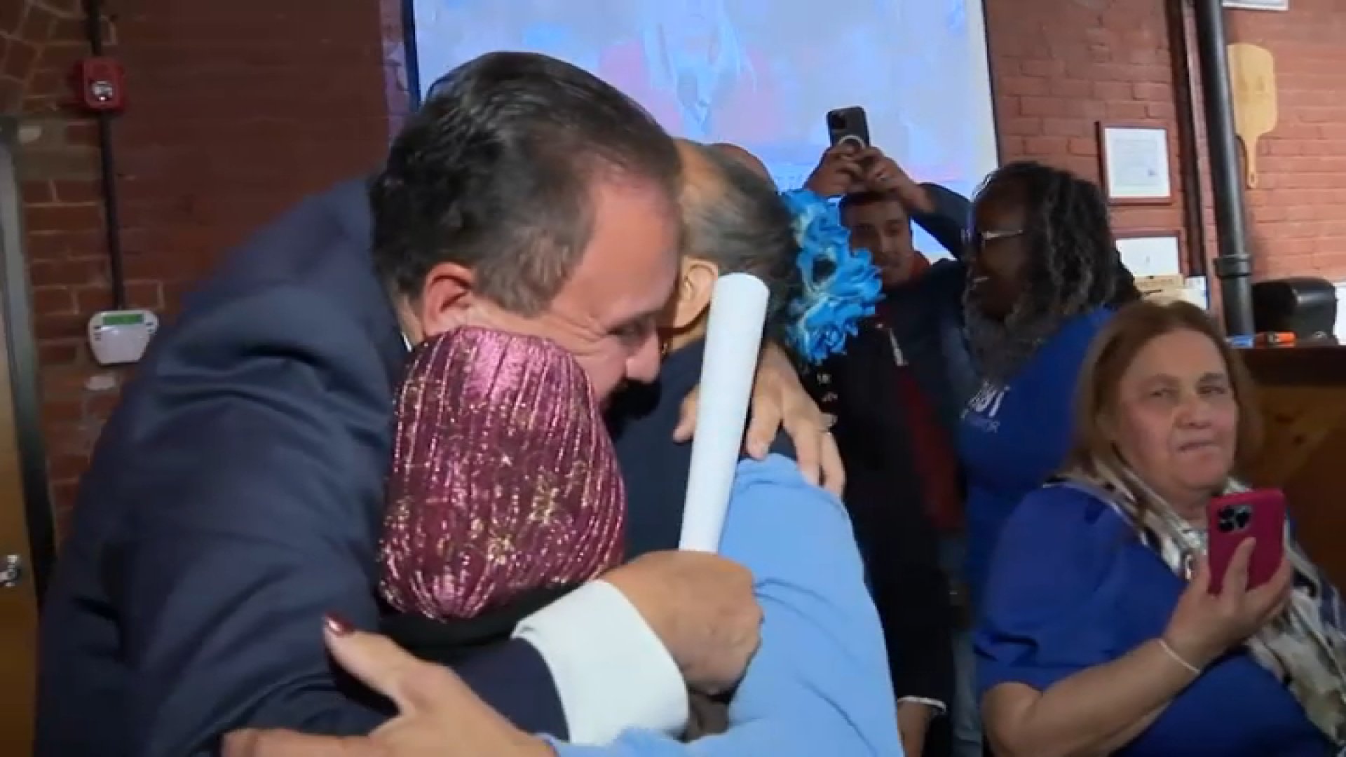 Connecticut Democrats celebrate after flipping power in 29 towns