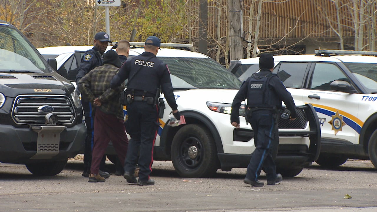 Calgary police carry out downtown safety sweep as violent crime hits 6 ...