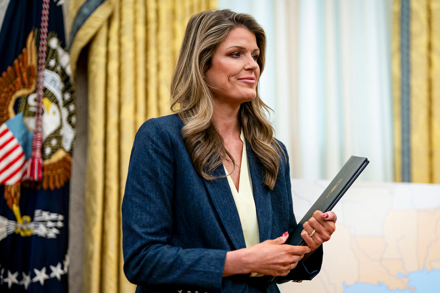 Lindsey Halligan is no longer employed by the Justice Department after ...