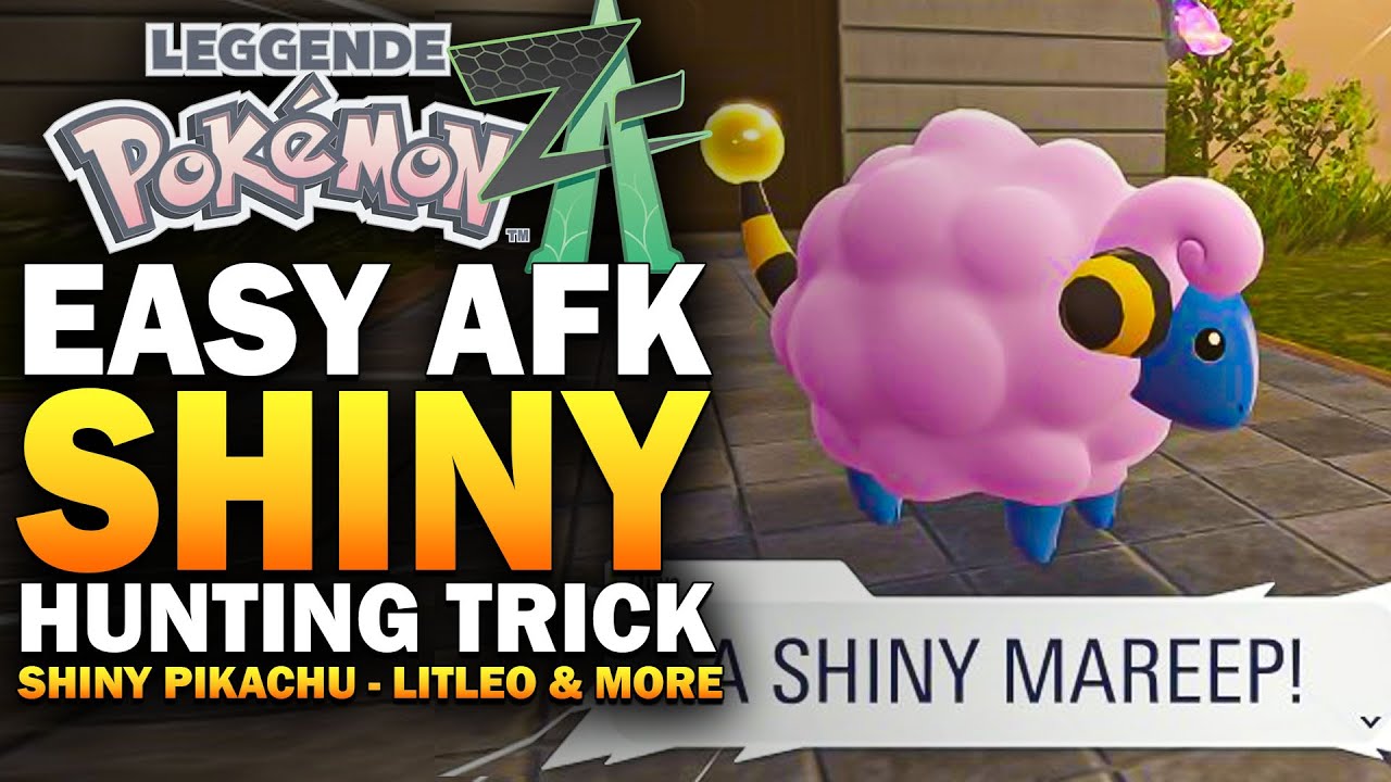 EASY AFK Shiny Hunting In Pokémon Legends Z-A