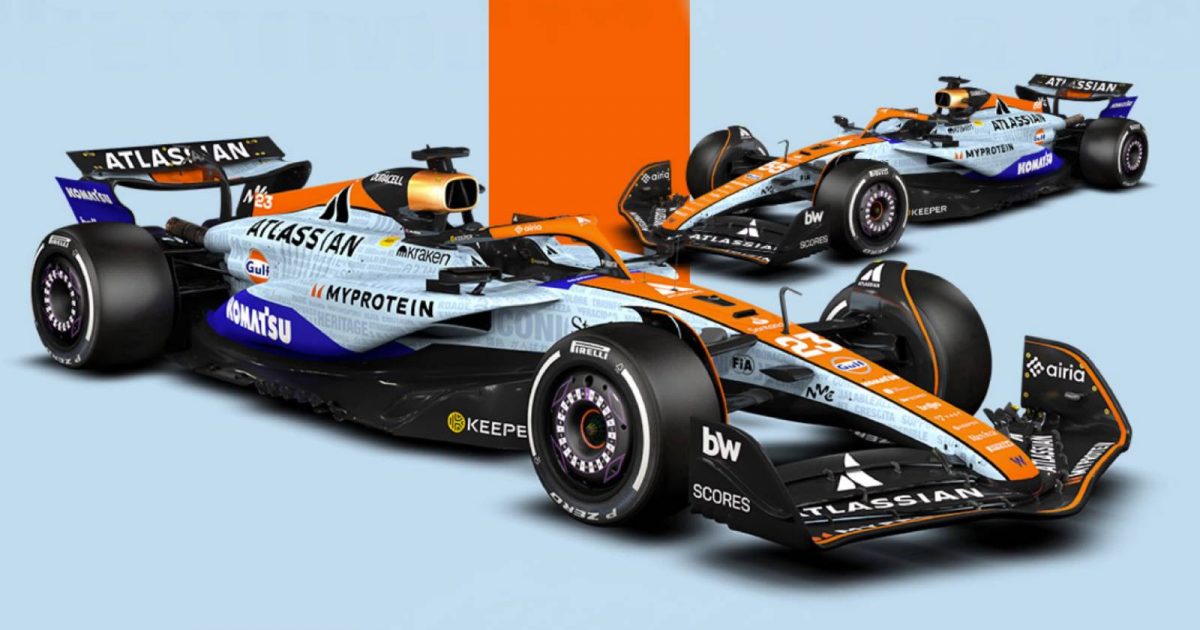 Williams revisits a classic racing livery with Gulf Oil for Brazilian GP
