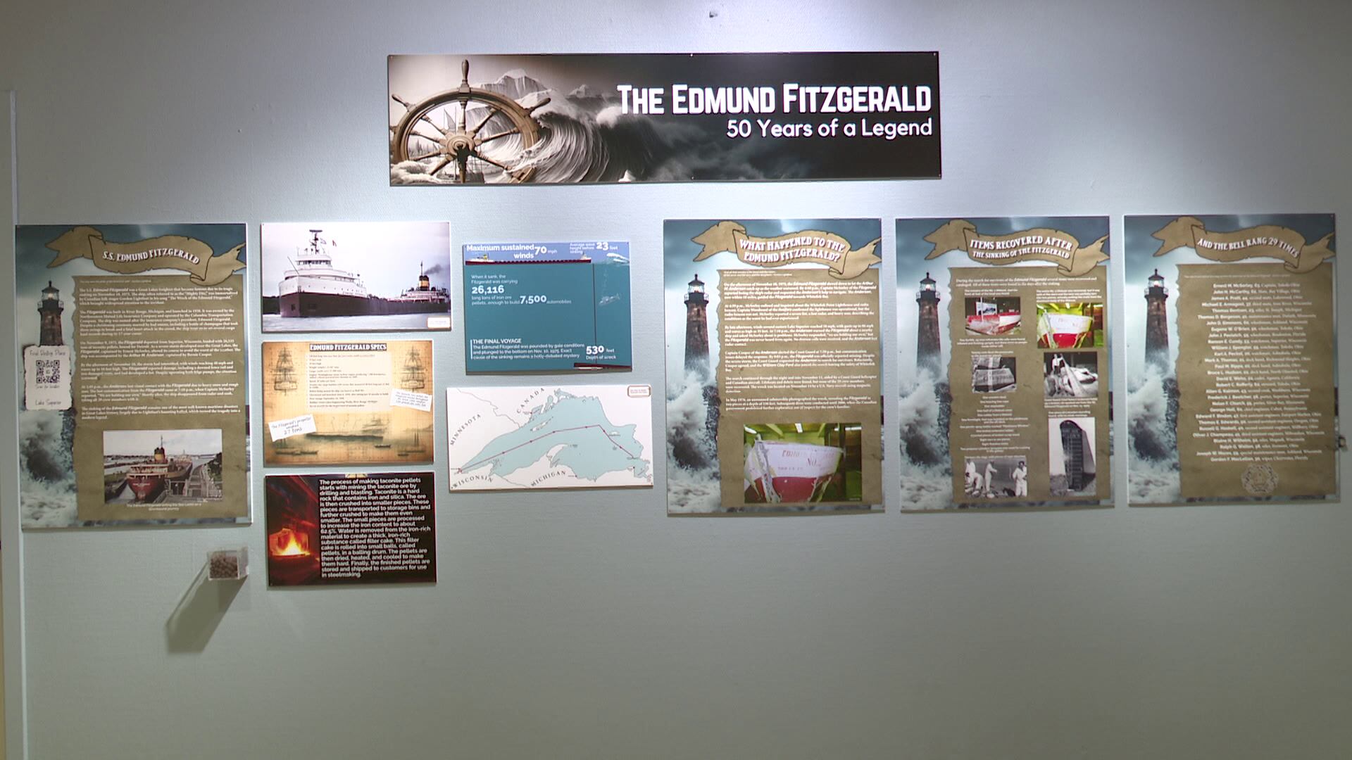 South Bend History Museum marks Edmund Fitzgerald anniversary with ...